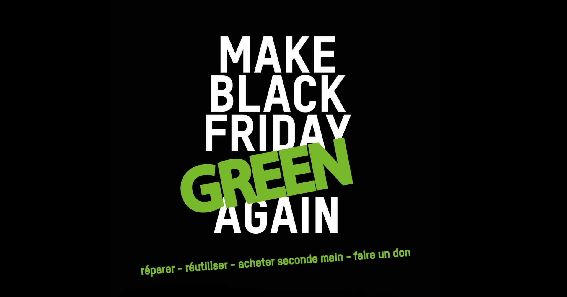 Green Friday 2019 | Ressources.be
